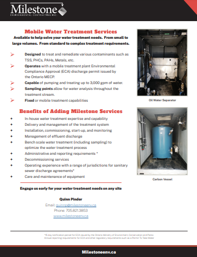 Resources - Milestone Environmental Contracting Inc.